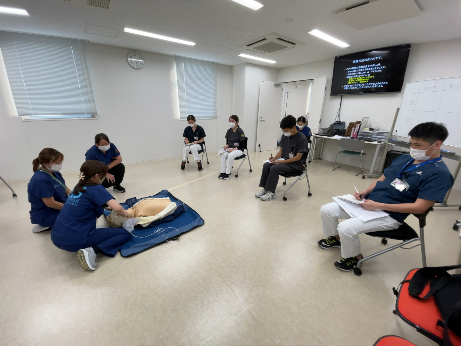 第24回ICLS指導者養成ワークショップを開催しました | なでしこラボ - 済生会横浜市東部病院スキルトレーニングセンター